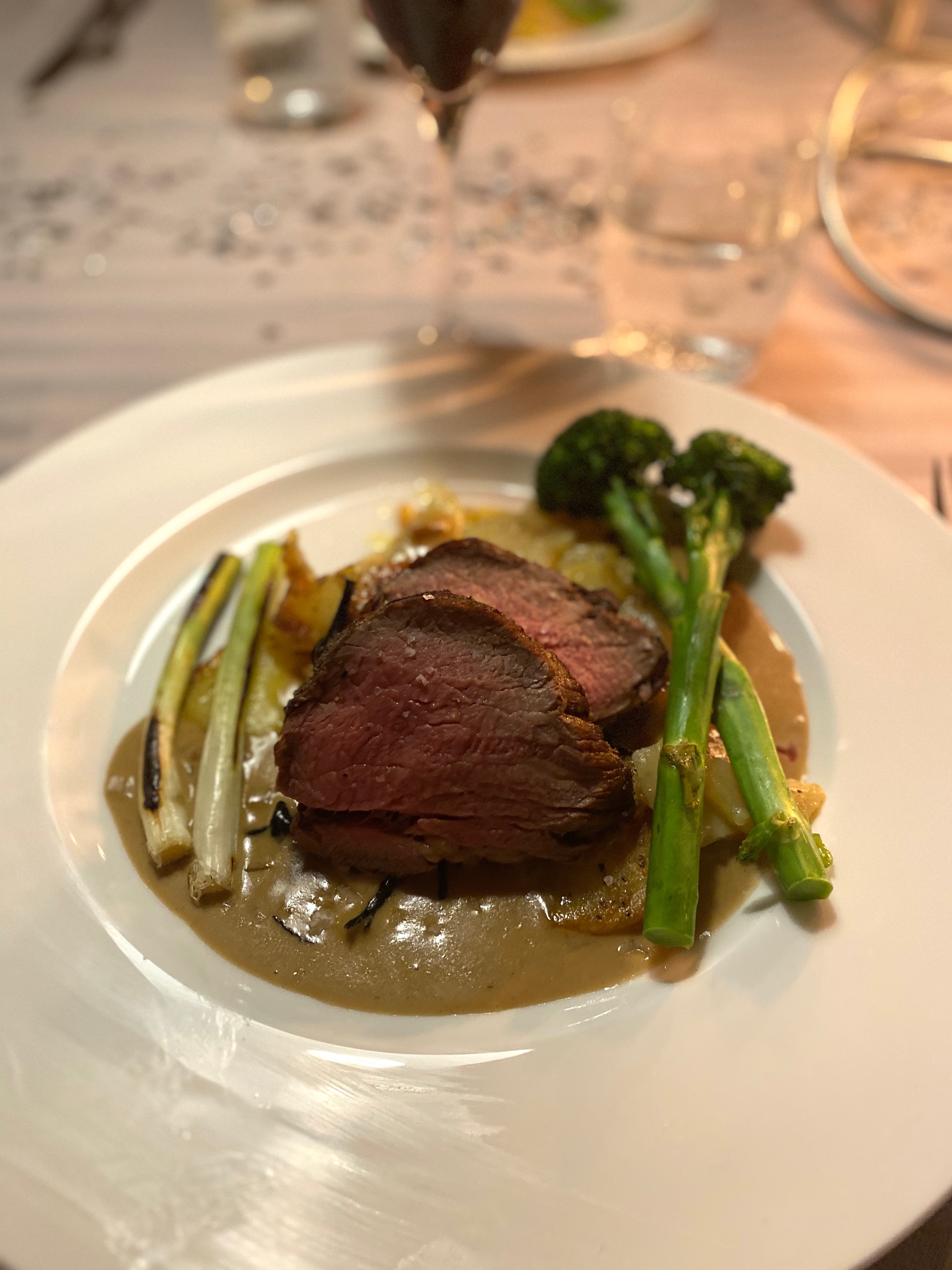 Recipe: Fillet of Beef, Pommes Anna, Mushroom Sauce with Cognac and ...